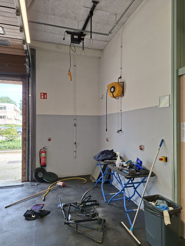 Verhuizing afdeling Fietstechniek - Gooise Praktijkschool