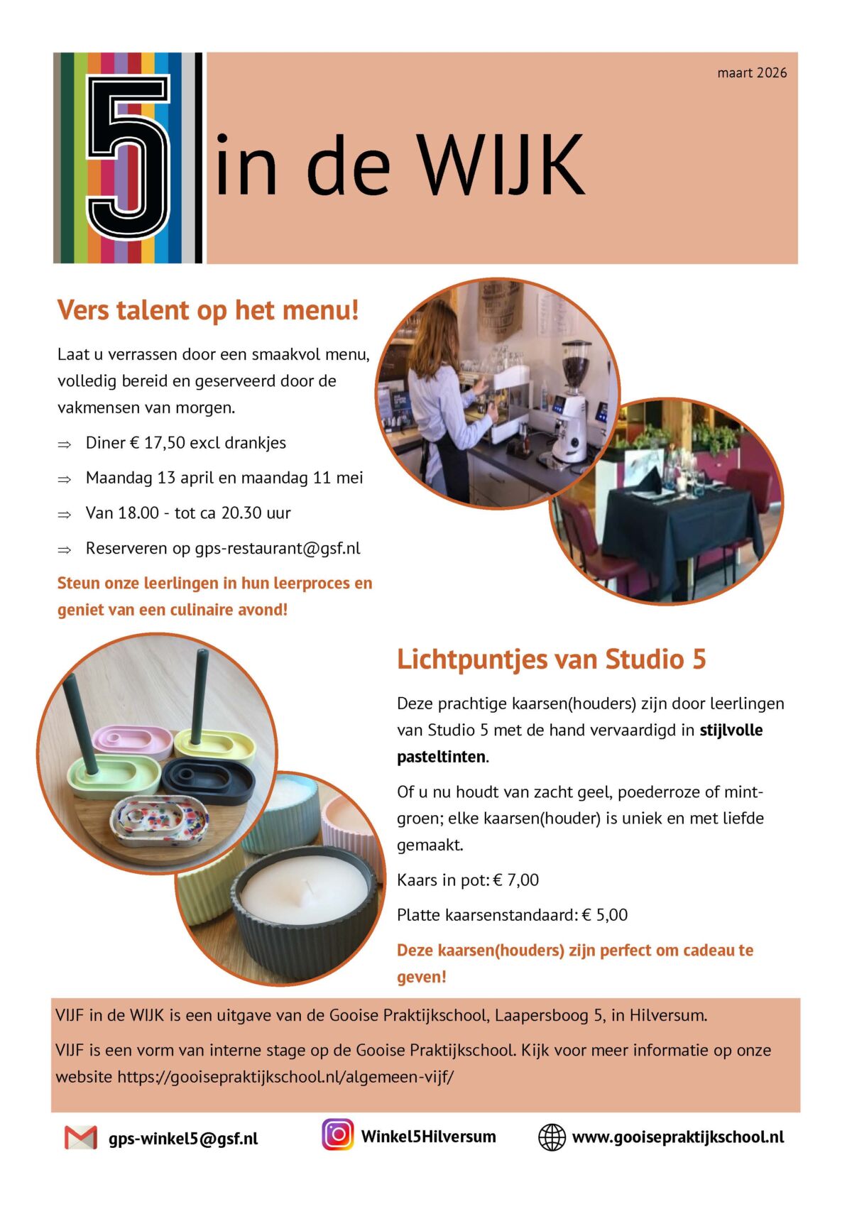 VIJF in de WIJK maart 2026 - Gooise Praktijkschool